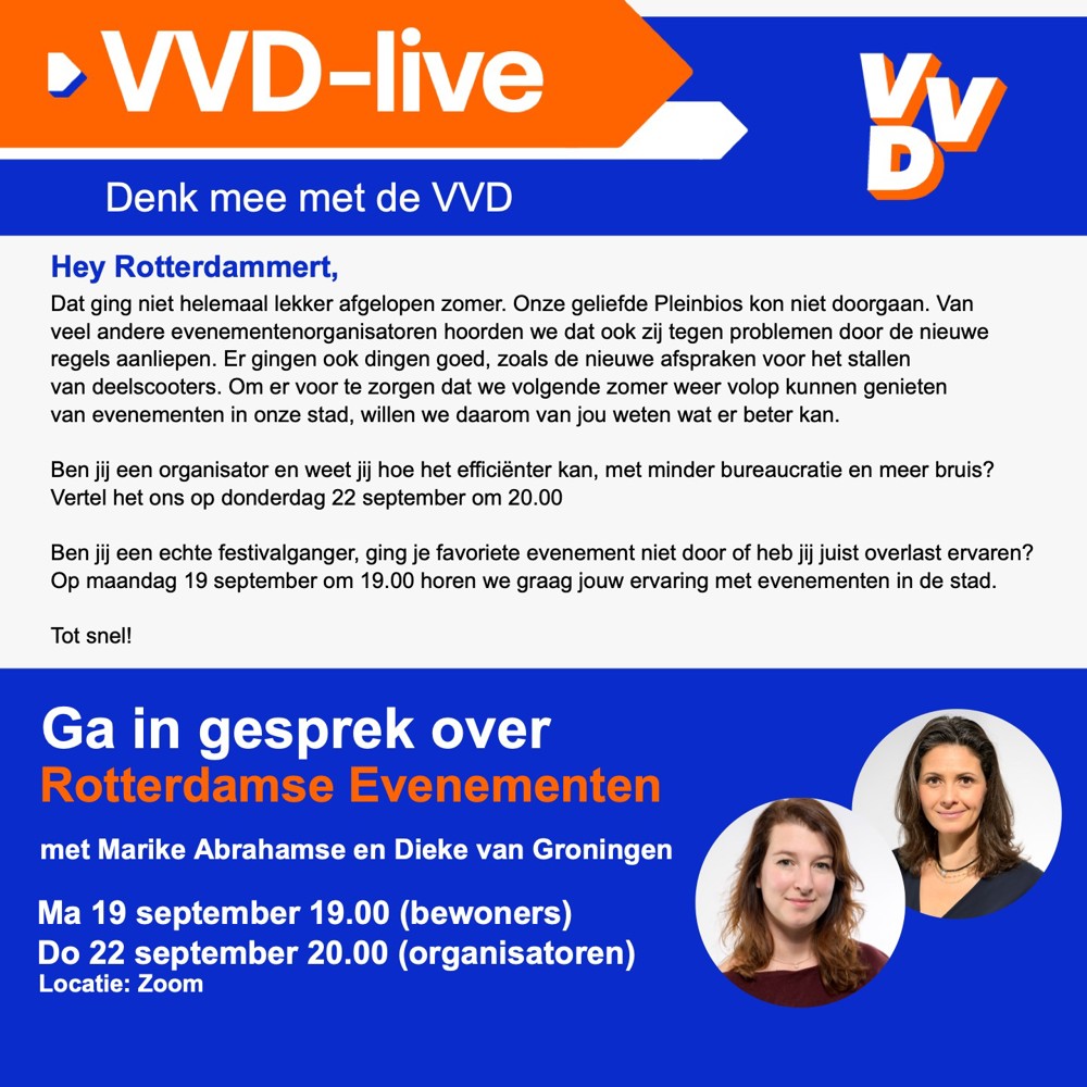VVD-live - De Rotterdamse VVD